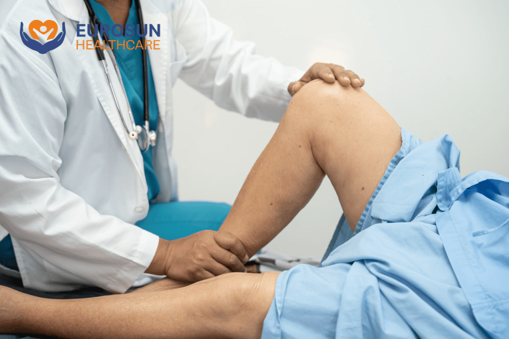 Orthopedist treating injuries, joint pain and deformities